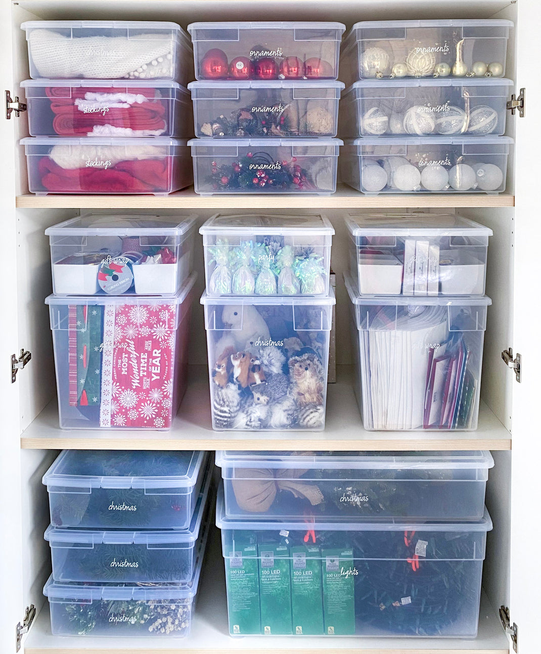 How to Store Your Holiday Decor – The Home Edit