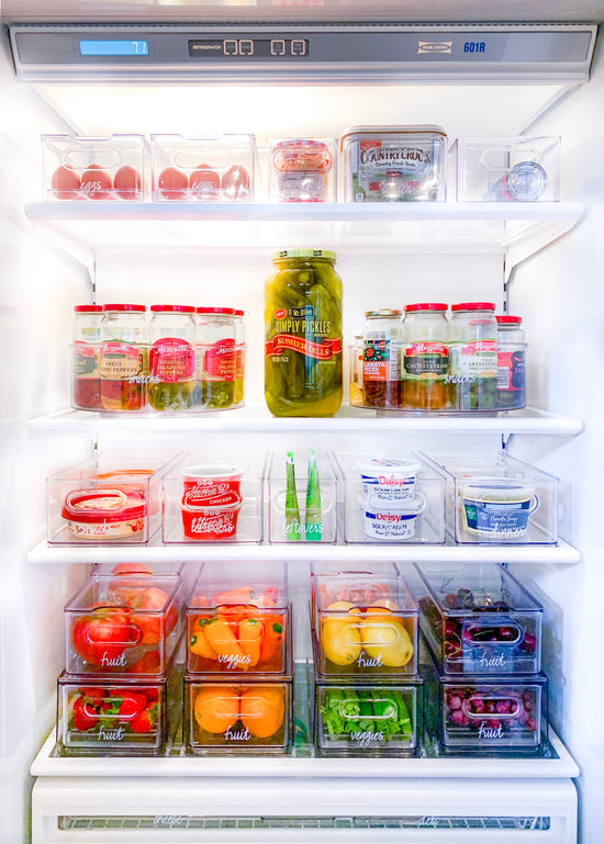 Fridge Organization Tips for Healthy Eating & Living – The Home Edit